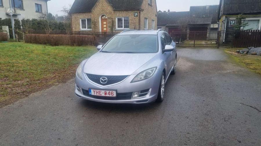 Zils Mazda 6 2008 Šauļi, ar dzinēja tilpumu 2.00 L un nobraukumu 290 tūkst. km par 1799 €, foto 1 vietnē AUTOMOTO.COM.LV