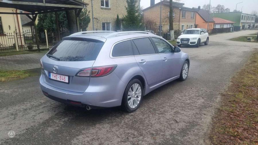 Zils Mazda 6 2008 Šauļi, ar dzinēja tilpumu 2.00 L un nobraukumu 290 tūkst. km par 1799 €, foto 3 vietnē AUTOMOTO.COM.LV