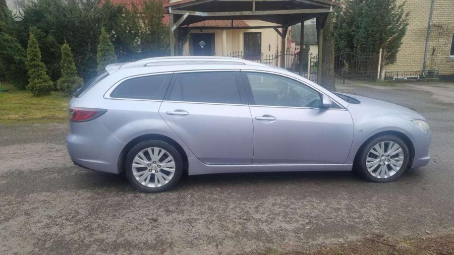 Zils Mazda 6 2008 Šauļi, ar dzinēja tilpumu 2.00 L un nobraukumu 290 tūkst. km par 1799 €, foto 6 vietnē AUTOMOTO.COM.LV