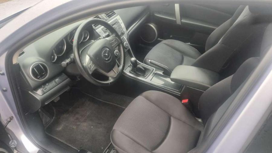 Zils Mazda 6 2008 Šauļi, ar dzinēja tilpumu 2.00 L un nobraukumu 290 tūkst. km par 1799 €, foto 8 vietnē AUTOMOTO.COM.LV