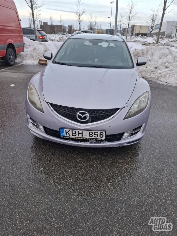 Blue Mazda 6 2008 in Klaipeda, with an engine capacity of 2.00 L and mileage of 344 thousand km for 1350 €, photo 1 on AUTOMOTO.COM.LV
