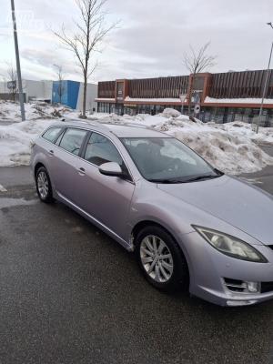 Zils Mazda 6 2008 Klaipėda, ar dzinēja tilpumu 2.00 L un nobraukumu 344 tūkst. km par 1350 €, foto 2 vietnē AUTOMOTO.COM.LV
