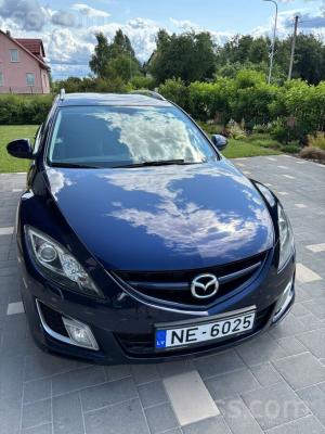 Blue Mazda 6 2008 in Riga, with an engine capacity of 2.00 L and mileage of 374 thousand km for 2000 €, photo  on AUTOMOTO.COM.LV