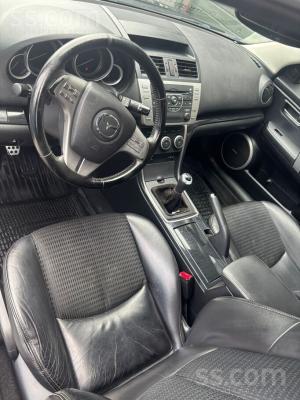 Blue Mazda 6 2008 in Riga, with an engine capacity of 2.00 L and mileage of 374 thousand km for 2000 €, photo 7 on AUTOMOTO.COM.LV