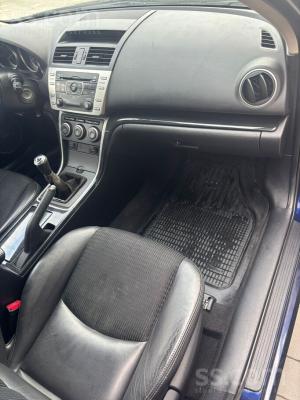 Blue Mazda 6 2008 in Riga, with an engine capacity of 2.00 L and mileage of 374 thousand km for 2000 €, photo 8 on AUTOMOTO.COM.LV