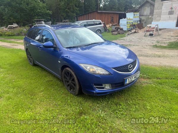Blue Mazda 6 2008 in Tartu, with an engine capacity of 2.00 L and mileage of 0 thousand km for 2400 €, photo 2 on AUTOMOTO.COM.LV