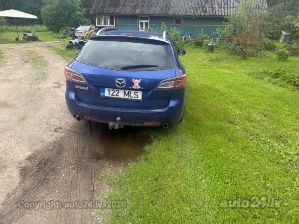 Blue Mazda 6 2008 in Tartu, with an engine capacity of 2.00 L and mileage of 0 thousand km for 2400 €, photo 4 on AUTOMOTO.COM.LV