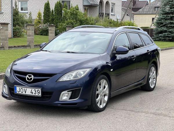 Blue Mazda 6 2008 in Radviliskis, with an engine capacity of 2.00 L and mileage of 300 thousand km for 2499 €, photo 3 on AUTOMOTO.COM.LV