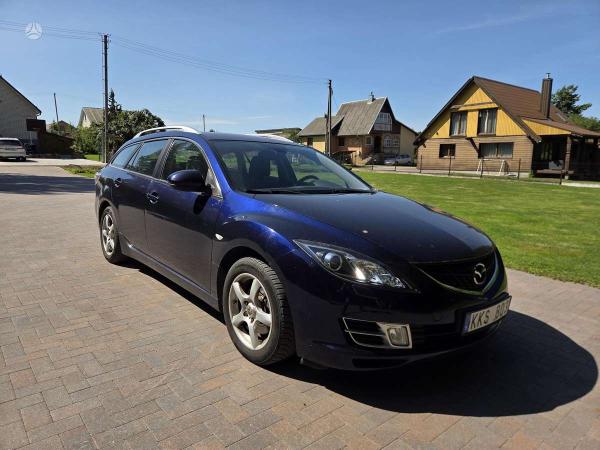 Blue Mazda 6 2008 in Radviliskis, with an engine capacity of 2.00 L and mileage of 312 thousand km for 1500 €, photo 1 on AUTOMOTO.COM.LV
