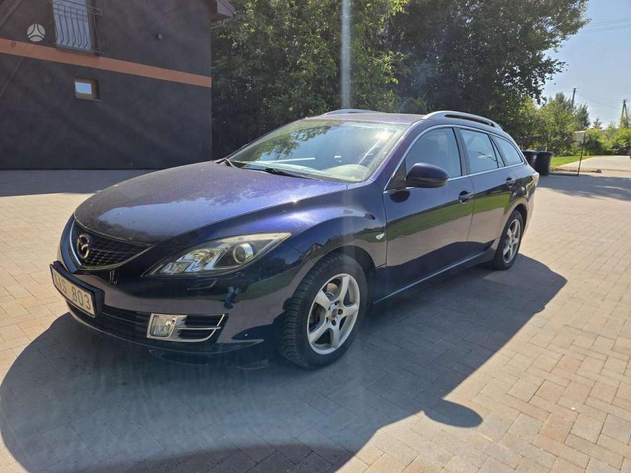 Синий Мазда 6 2008 в Радвилишкис, объемом двигателя 2.00 л и пробегом 312 тыс. км за 1500 €, фото 4 на AUTOMOTO.COM.LV