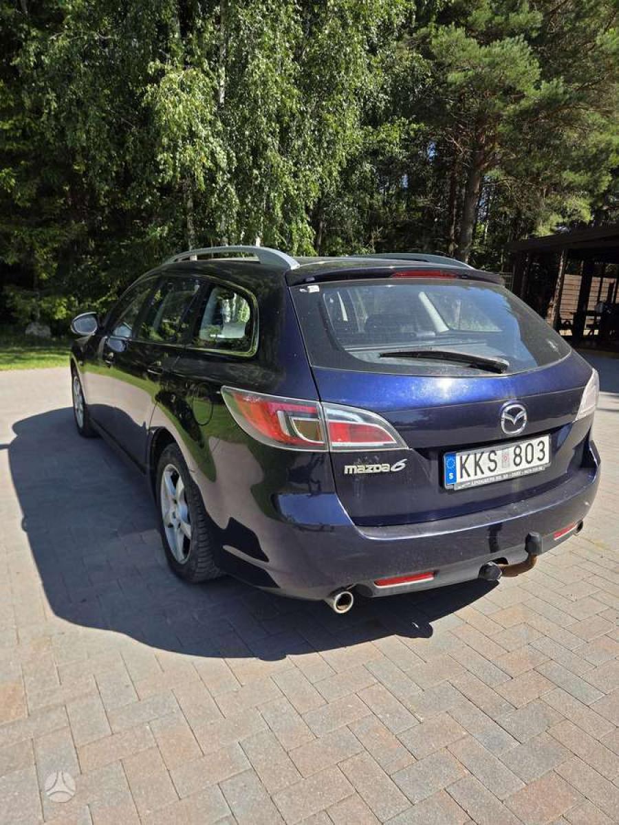 Синий Мазда 6 2008 в Радвилишкис, объемом двигателя 2.00 л и пробегом 312 тыс. км за 1500 €, фото 5 на AUTOMOTO.COM.LV