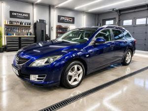 Zils Mazda 6 2008 Marijampole, ar dzinēja tilpumu 2.00 L un nobraukumu 312 tūkst. km par 2600 €, foto  vietnē AUTOMOTO.COM.LV