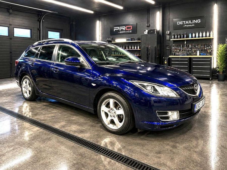 Zils Mazda 6 2008 Marijampole, ar dzinēja tilpumu 2.00 L un nobraukumu 312 tūkst. km par 2600 €, foto 3 vietnē AUTOMOTO.COM.LV