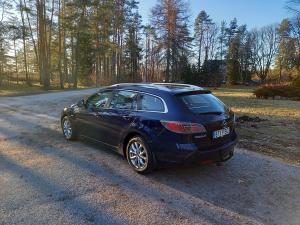 Blue Mazda 6 2008 in Rapla, with an engine capacity of 2.00 L and mileage of 343 thousand km for 1500 €, photo  on AUTOMOTO.COM.LV