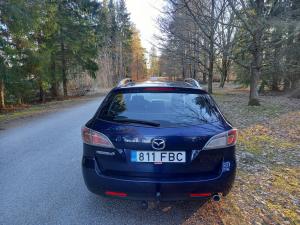 Blue Mazda 6 2008 in Rapla, with an engine capacity of 2.00 L and mileage of 343 thousand km for 1500 €, photo 13 on AUTOMOTO.COM.LV