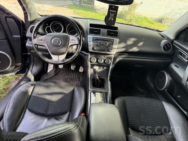 Zils Mazda 6 2008 Jelgava, ar dzinēja tilpumu 2.00 L un nobraukumu 377 tūkst. km par 1350 €, foto 5 vietnē AUTOMOTO.COM.LV