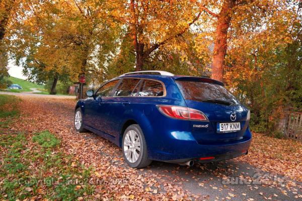 Zils Mazda 6 2008 Tallina, ar dzinēja tilpumu 2.00 L un nobraukumu 330 tūkst. km par 2000 €, foto 4 vietnē AUTOMOTO.COM.LV
