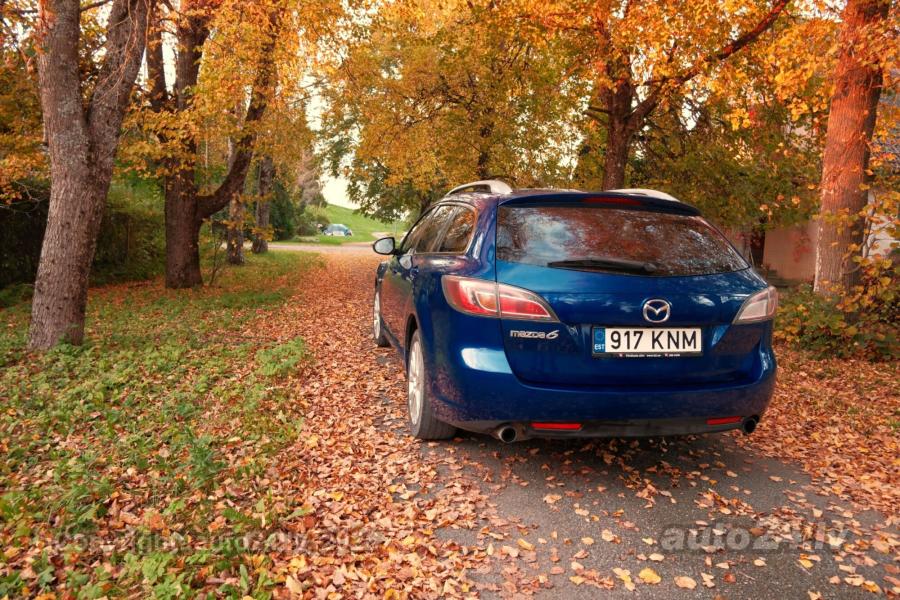 Zils Mazda 6 2008 Tallina, ar dzinēja tilpumu 2.00 L un nobraukumu 330 tūkst. km par 2000 €, foto 6 vietnē AUTOMOTO.COM.LV