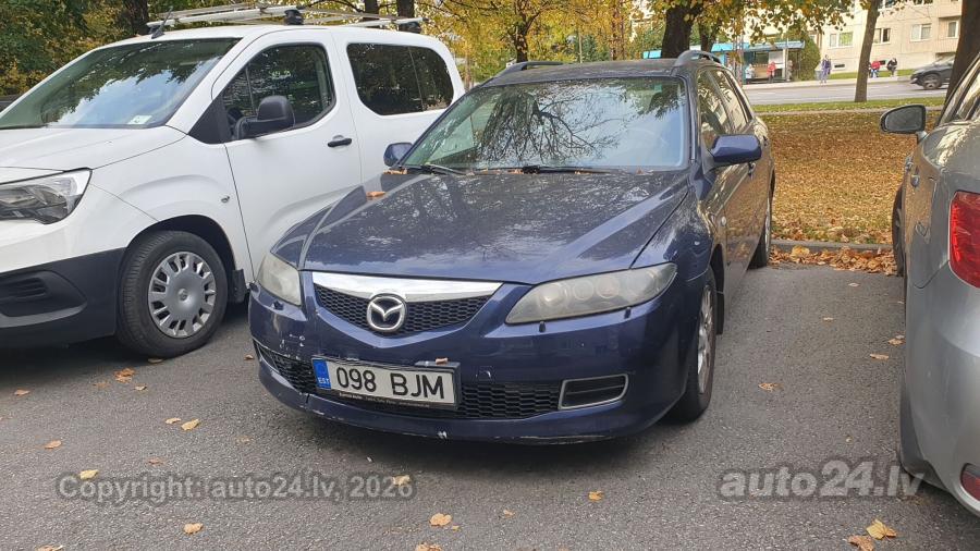 Zils Mazda 6 2008 Tallina, ar dzinēja tilpumu 2.00 L un nobraukumu 208 tūkst. km par 650 €, foto 1 vietnē AUTOMOTO.COM.LV