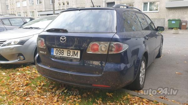 Zils Mazda 6 2008 Tallina, ar dzinēja tilpumu 2.00 L un nobraukumu 208 tūkst. km par 650 €, foto 4 vietnē AUTOMOTO.COM.LV