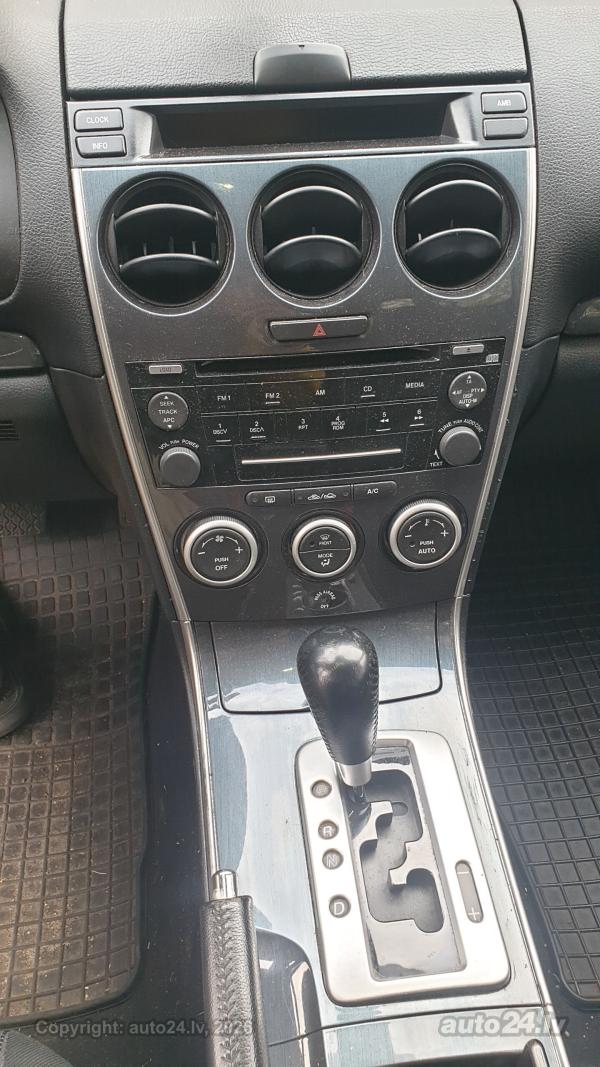 Zils Mazda 6 2008 Tallina, ar dzinēja tilpumu 2.00 L un nobraukumu 208 tūkst. km par 650 €, foto 7 vietnē AUTOMOTO.COM.LV
