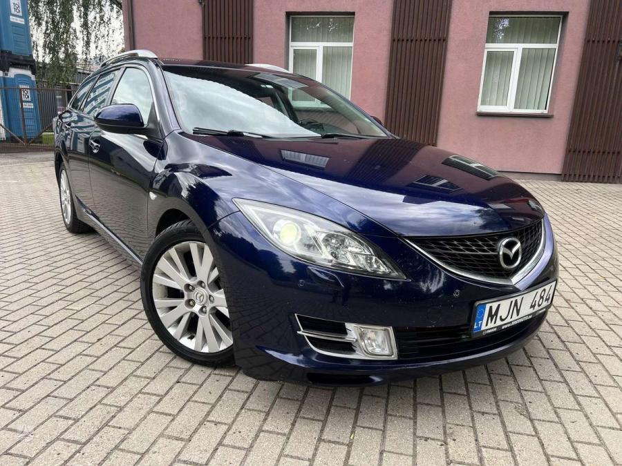 Синий Мазда 6 2009 в Шяуляй, объемом двигателя 2.18 л и пробегом 285 тыс. км за 2500 €, фото 5 на AUTOMOTO.COM.LV
