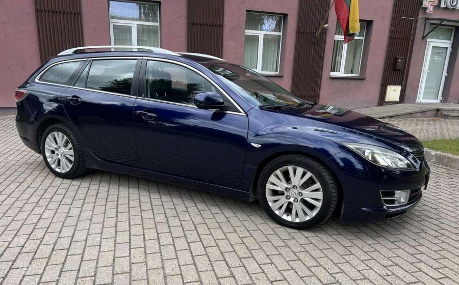 Синий Мазда 6 2009 в Шяуляй, объемом двигателя 2.18 л и пробегом 285 тыс. км за 2500 €, фото 7 на AUTOMOTO.COM.LV