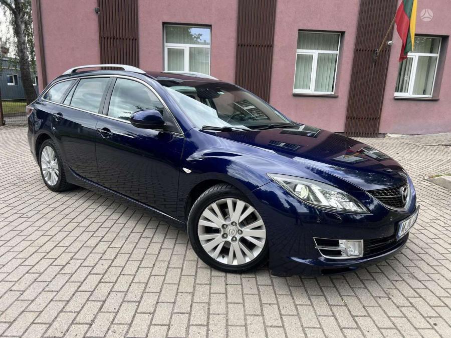 Синий Мазда 6 2009 в Шяуляй, объемом двигателя 2.18 л и пробегом 285 тыс. км за 2500 €, фото 8 на AUTOMOTO.COM.LV