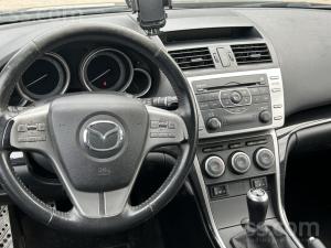 Zils Mazda 6 2009 Liepāja, ar dzinēja tilpumu 2.20 L un nobraukumu 247 tūkst. km par 2950 €, foto  vietnē AUTOMOTO.COM.LV
