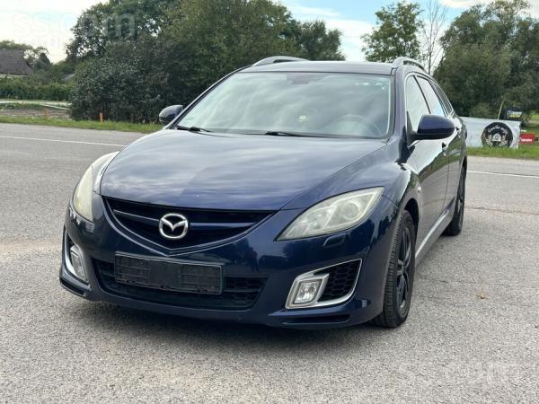 Mazda 6 2009 Liepāja vietnē Zils Mazda 6 2009 Liepāja, ar dzinēja tilpumu 2.20 L un nobraukumu 247 tūkst. km par 2950 €, foto 3 vietnē AUTOMOTO.COM.LV