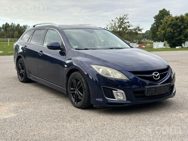 Mazda 6 2009 Liepāja vietnē Zils Mazda 6 2009 Liepāja, ar dzinēja tilpumu 2.20 L un nobraukumu 247 tūkst. km par 2950 €, foto 4 vietnē AUTOMOTO.COM.LV