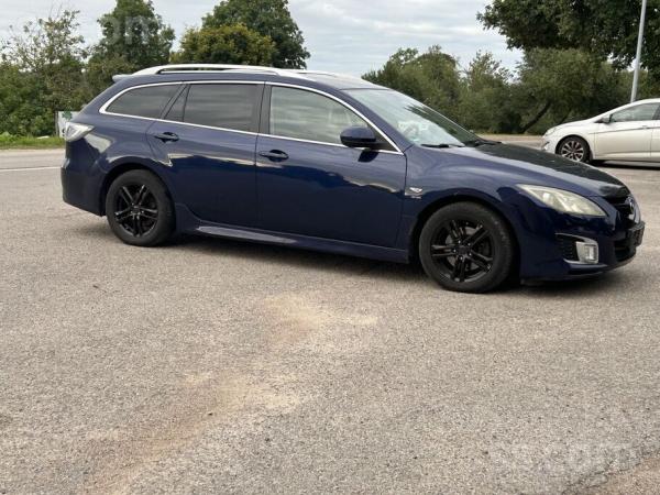 Mazda 6 2009 Liepāja vietnē Zils Mazda 6 2009 Liepāja, ar dzinēja tilpumu 2.20 L un nobraukumu 247 tūkst. km par 2950 €, foto 5 vietnē AUTOMOTO.COM.LV