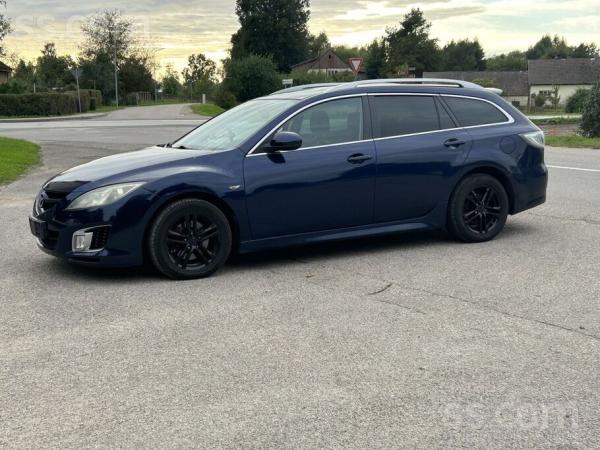 Mazda 6 2009 Liepāja vietnē Zils Mazda 6 2009 Liepāja, ar dzinēja tilpumu 2.20 L un nobraukumu 247 tūkst. km par 2950 €, foto 6 vietnē AUTOMOTO.COM.LV