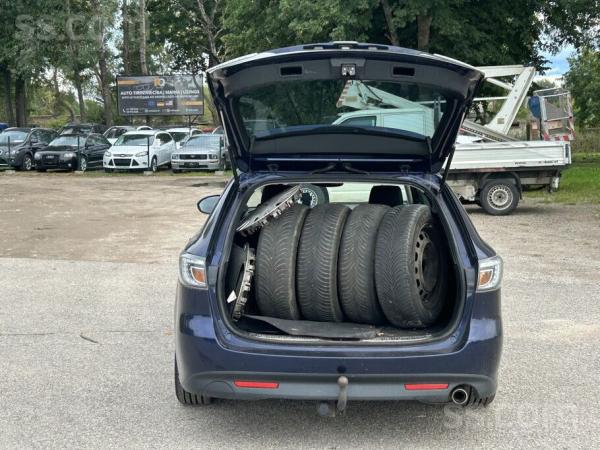Mazda 6 2009 Liepāja vietnē Zils Mazda 6 2009 Liepāja, ar dzinēja tilpumu 2.20 L un nobraukumu 247 tūkst. km par 2950 €, foto 7 vietnē AUTOMOTO.COM.LV
