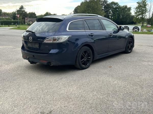 Mazda 6 2009 Liepāja vietnē Zils Mazda 6 2009 Liepāja, ar dzinēja tilpumu 2.20 L un nobraukumu 247 tūkst. km par 2950 €, foto 8 vietnē AUTOMOTO.COM.LV