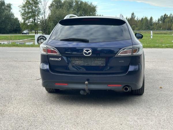Mazda 6 2009 Liepāja vietnē Zils Mazda 6 2009 Liepāja, ar dzinēja tilpumu 2.20 L un nobraukumu 247 tūkst. km par 2950 €, foto 9 vietnē AUTOMOTO.COM.LV