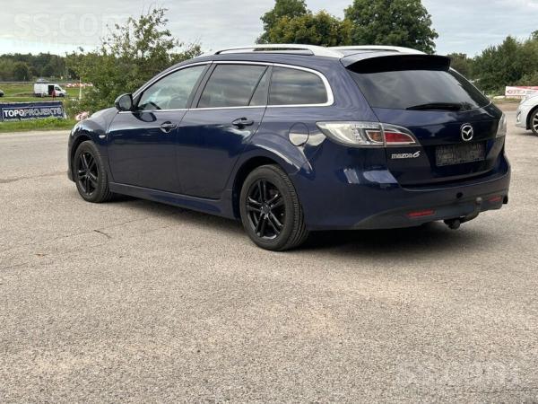 Mazda 6 2009 Liepāja vietnē Zils Mazda 6 2009 Liepāja, ar dzinēja tilpumu 2.20 L un nobraukumu 247 tūkst. km par 2950 €, foto 10 vietnē AUTOMOTO.COM.LV