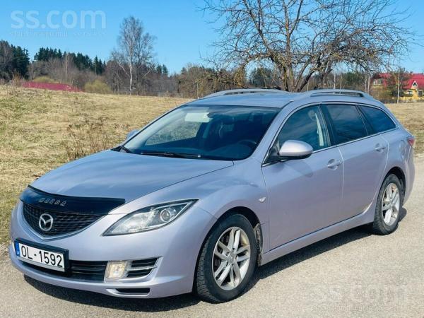 Blue Mazda 6 2009 in Daugavpils, with an engine capacity of 2.00 L and mileage of 350 thousand km for 1550 €, photo 1 on AUTOMOTO.COM.LV