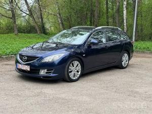 Синий Мазда 6 2010 в Рига, объемом двигателя 2.00 л и пробегом 0 тыс. км за 2199 €, фото 1 на AUTOMOTO.COM.LV