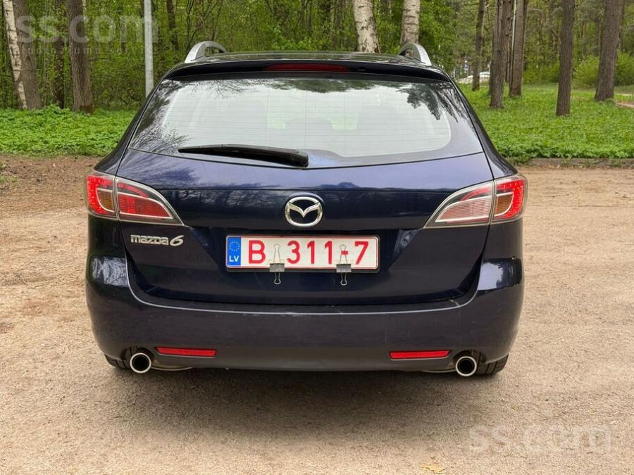 Синий Мазда 6 2010 в Рига, объемом двигателя 2.00 л и пробегом 0 тыс. км за 2199 €, фото 5 на AUTOMOTO.COM.LV