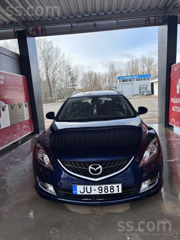 Синий Мазда 6 2010 в Рига, объемом двигателя 2.00 л и пробегом 264 тыс. км за 2000 €, фото 1 на AUTOMOTO.COM.LV