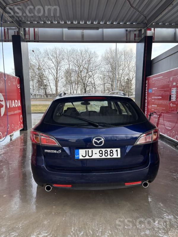 Синий Мазда 6 2010 в Рига, объемом двигателя 2.00 л и пробегом 264 тыс. км за 2000 €, фото 2 на AUTOMOTO.COM.LV