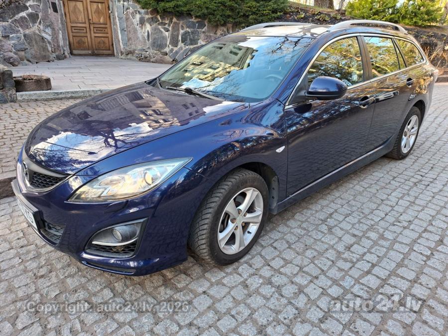 Blue Mazda 6 2012 in Tallinn, with an engine capacity of 1.80 L and mileage of 250 thousand km for 3993 €, photo 3 on AUTOMOTO.COM.LV