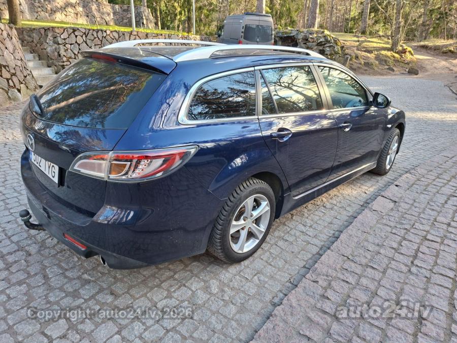 Blue Mazda 6 2012 in Tallinn, with an engine capacity of 1.80 L and mileage of 250 thousand km for 3993 €, photo 4 on AUTOMOTO.COM.LV