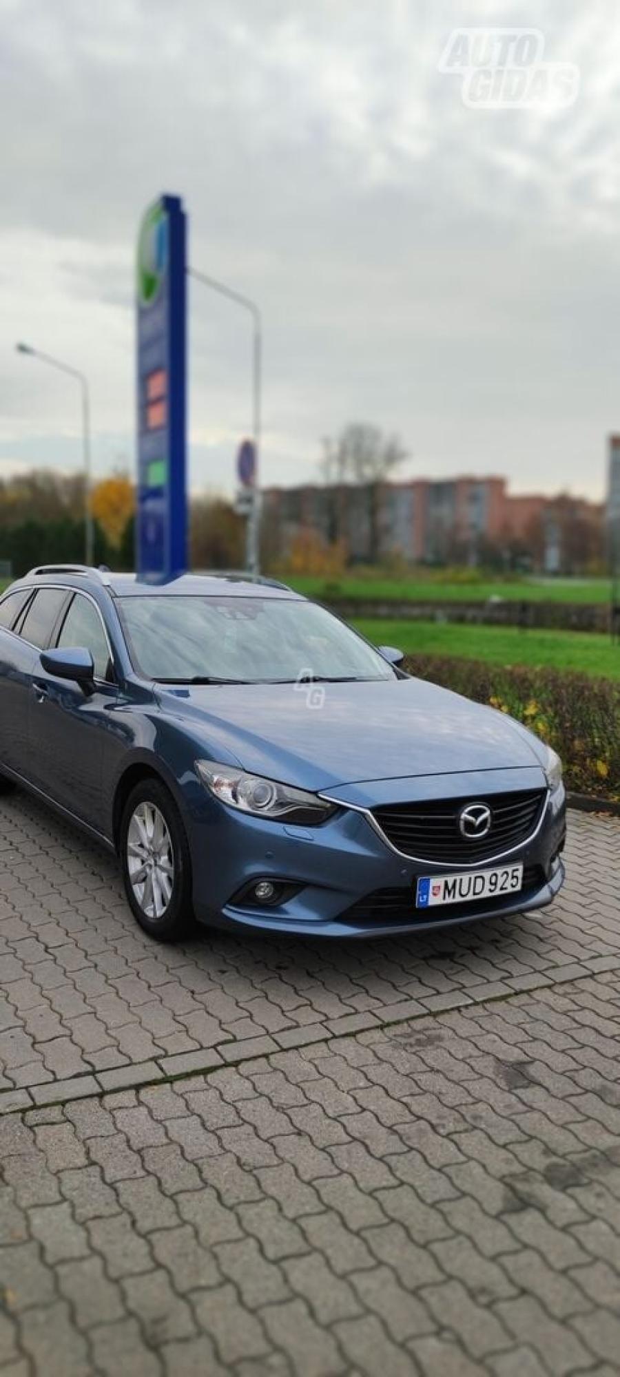Zils Mazda 6 2013 Klaipėda, ar dzinēja tilpumu 2.20 L un nobraukumu 139 tūkst. km par 5500 €, foto 1 vietnē AUTOMOTO.COM.LV