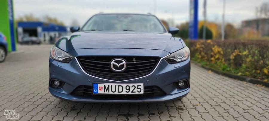 Zils Mazda 6 2013 Klaipėda, ar dzinēja tilpumu 2.20 L un nobraukumu 139 tūkst. km par 5500 €, foto 2 vietnē AUTOMOTO.COM.LV