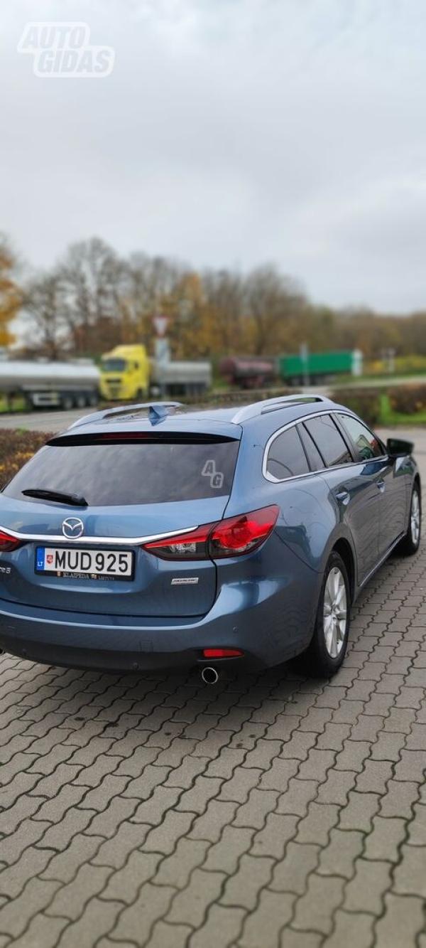 Blue Mazda 6 2013 in Klaipeda, with an engine capacity of 2.20 L and mileage of 139 thousand km for 5500 €, photo 5 on AUTOMOTO.COM.LV