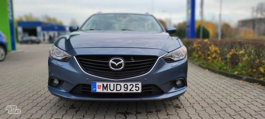 Blue Mazda 6 2013 in Klaipeda, with an engine capacity of 2.20 L and mileage of 140 thousand km for 5000 €, photo 3 on AUTOMOTO.COM.LV