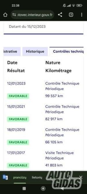 Blue Mazda 6 2013 in Klaipeda, with an engine capacity of 2.20 L and mileage of 140 thousand km for 5000 €, photo 12 on AUTOMOTO.COM.LV