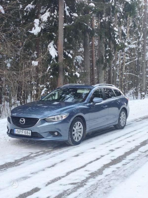Blue Mazda 6 2013 in Plunge, with an engine capacity of 2.20 L and mileage of 287 thousand km for 4900 €, photo 1 on AUTOMOTO.COM.LV